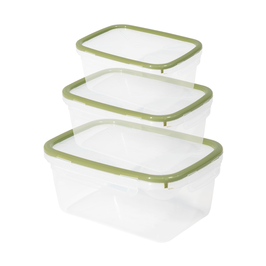 SET 3 PCS. FRIGOCLICK RECTANGULAR COLORS - Beautiful and Strong